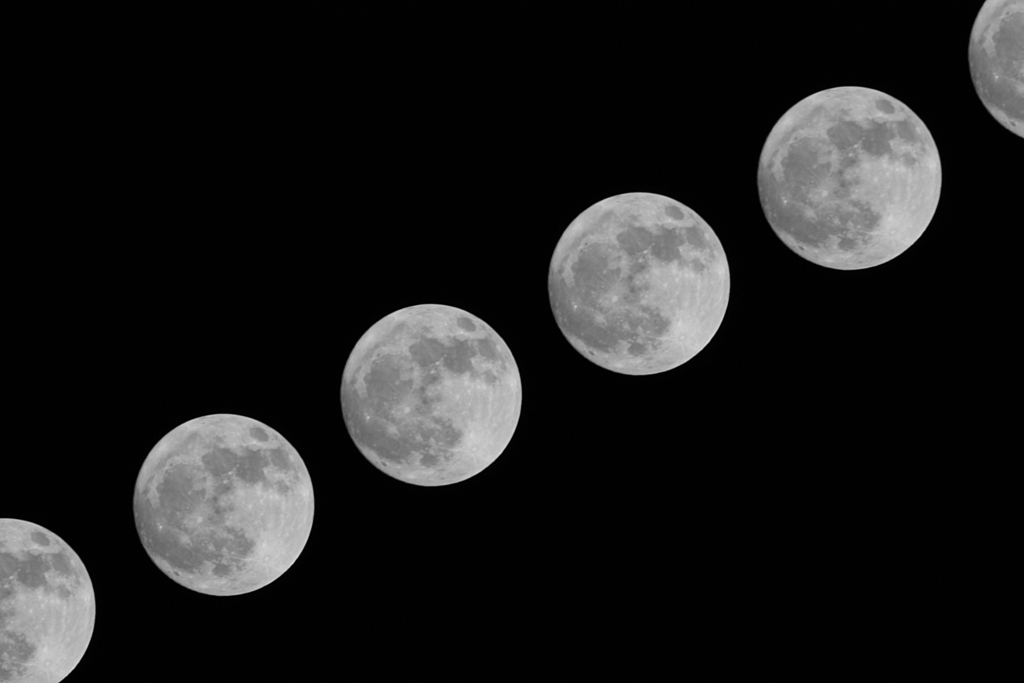 The moon in motion – Jonathan Gazeley