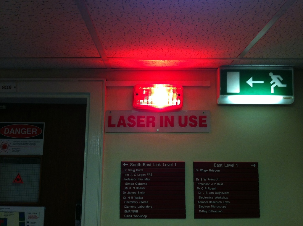Frickin’ laser – Jonathan Gazeley